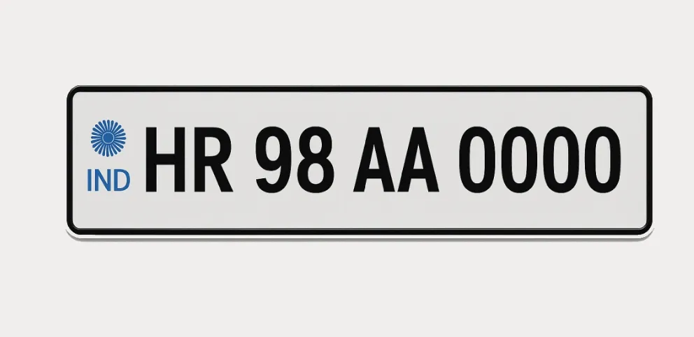 How to Get a 0000 Number Plate in India - Carchhe